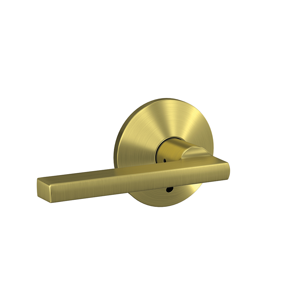 Custom Latitude Lever with Kinsler Trim Hall-Closet and Bed-Bath Lock
