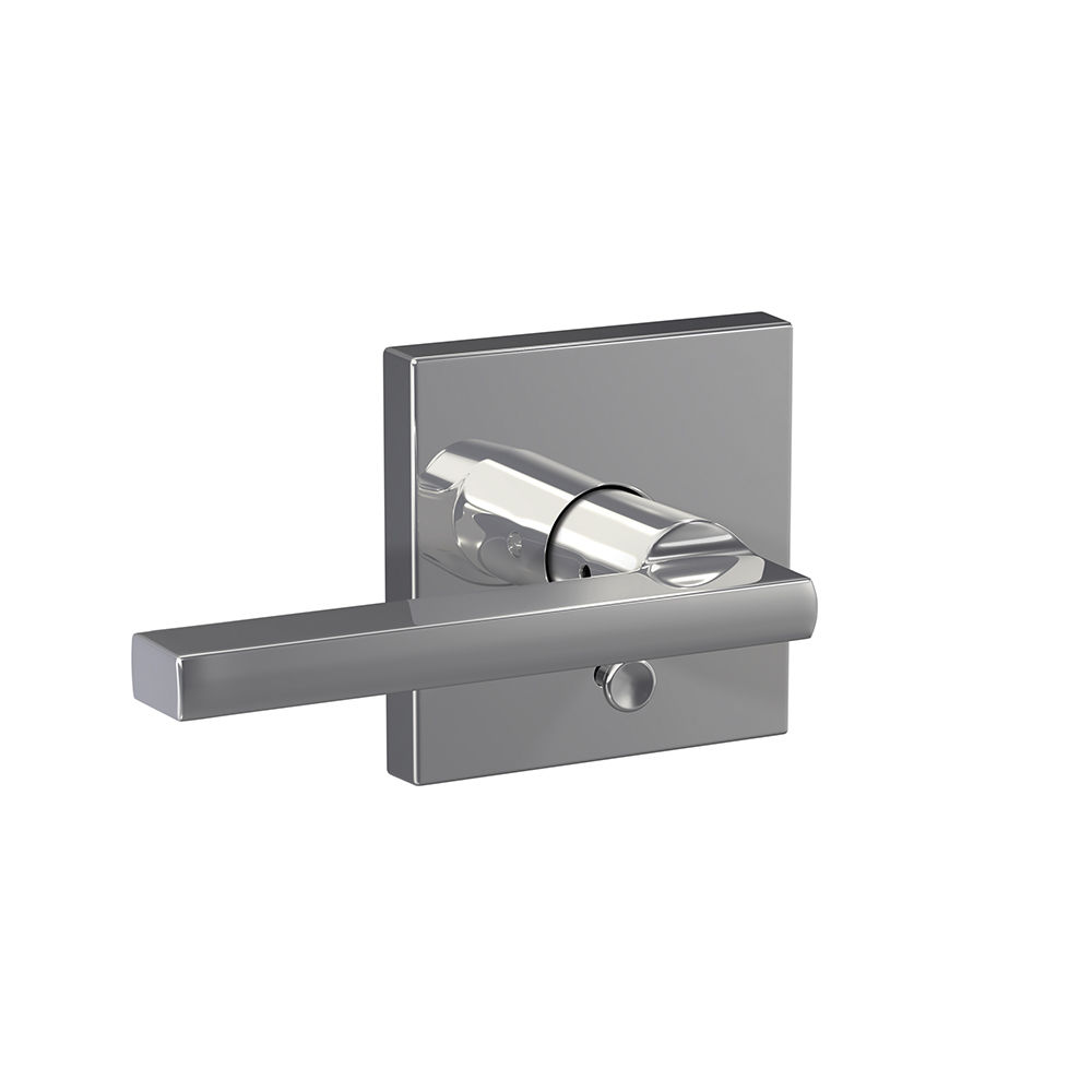 Custom Latitude Lever with Collins Trim Hall-Closet and Bed-Bath Lock