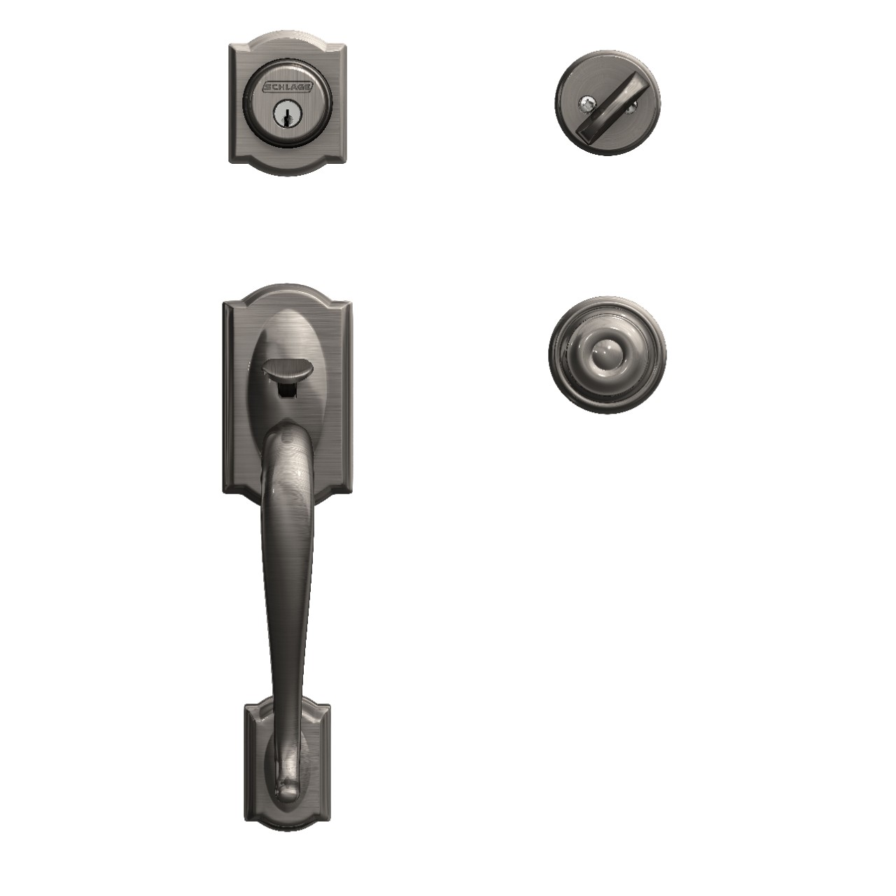 simple door lock with key
